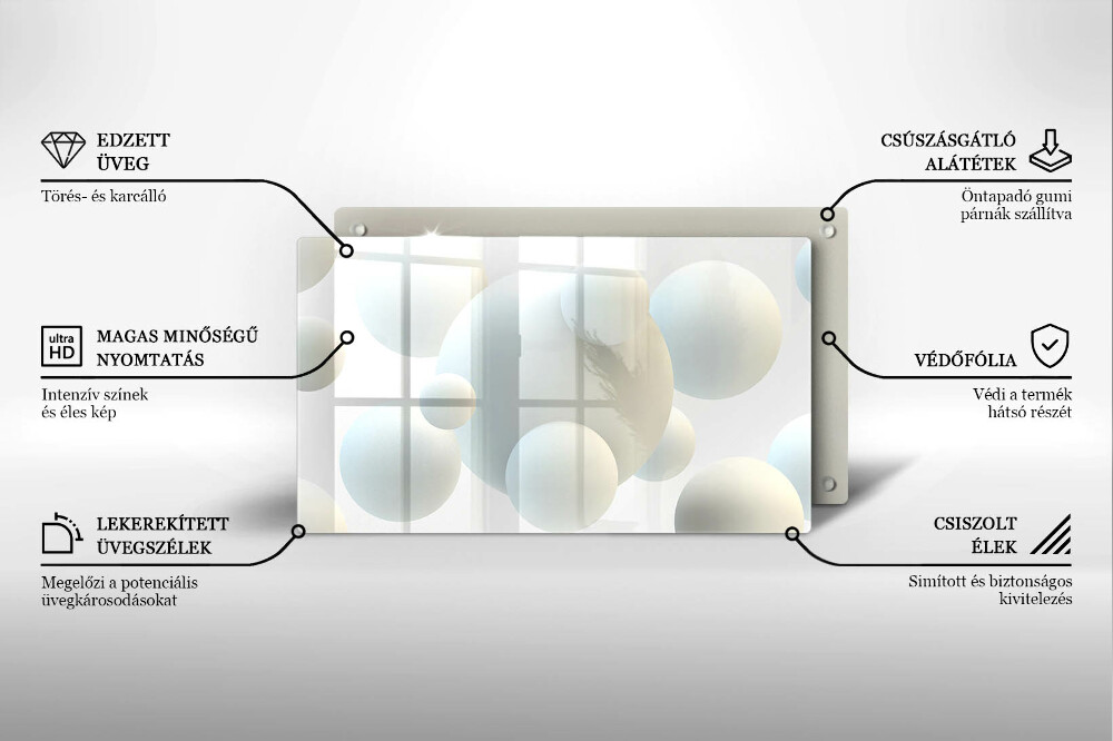 Kitchen worktop saver Modern 3D balls